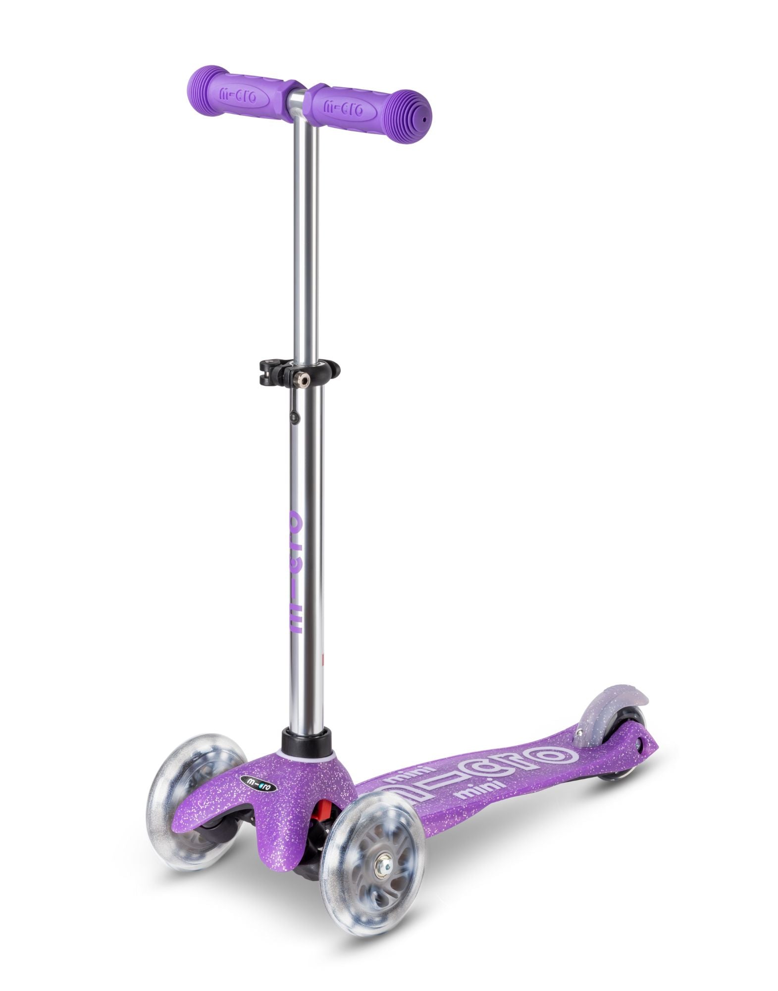 Mini Micro Deluxe Glitter LED 3 Wheel Scooter - Micro Scooters NZ